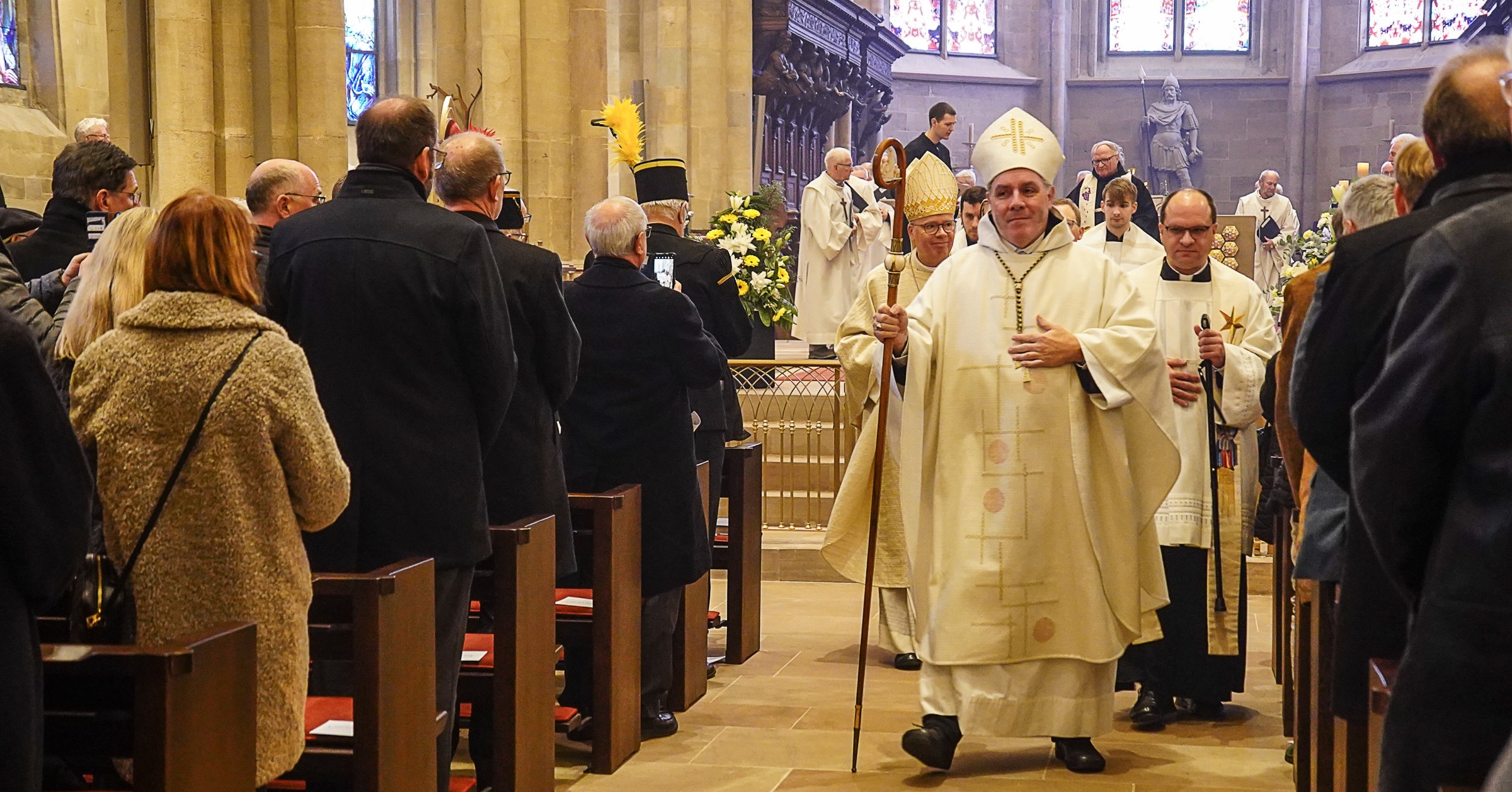 Pater Wendelinus Naumann zum 87. Abt von Tholey geweiht