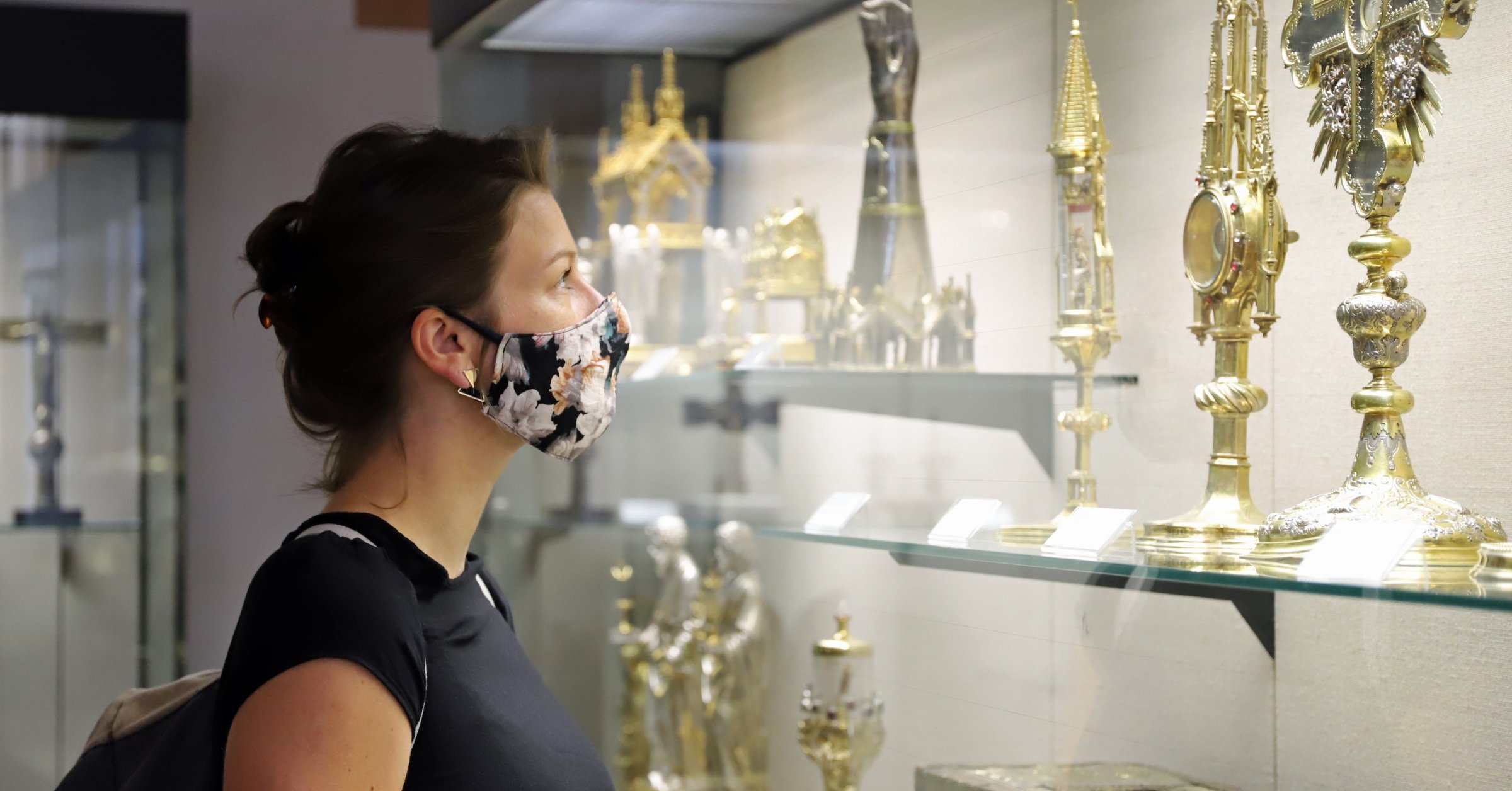 Touristin in der eigenen Stadt