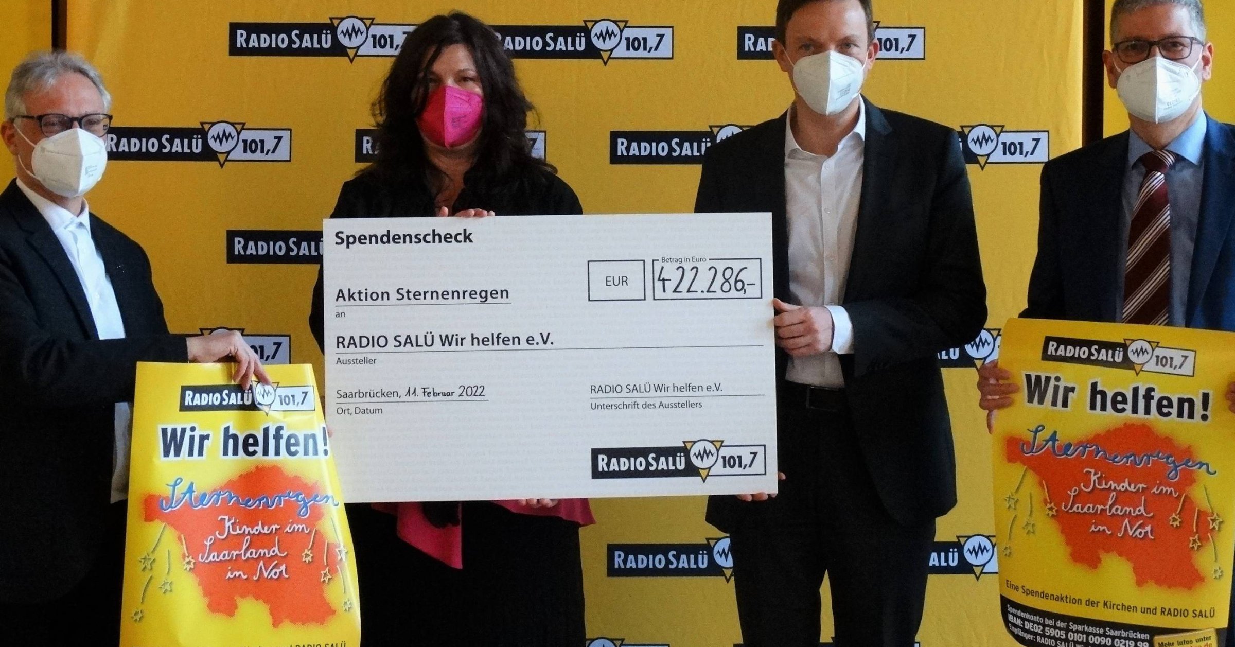 Mehr als 422.000 Euro für saarländische Kinder in Not