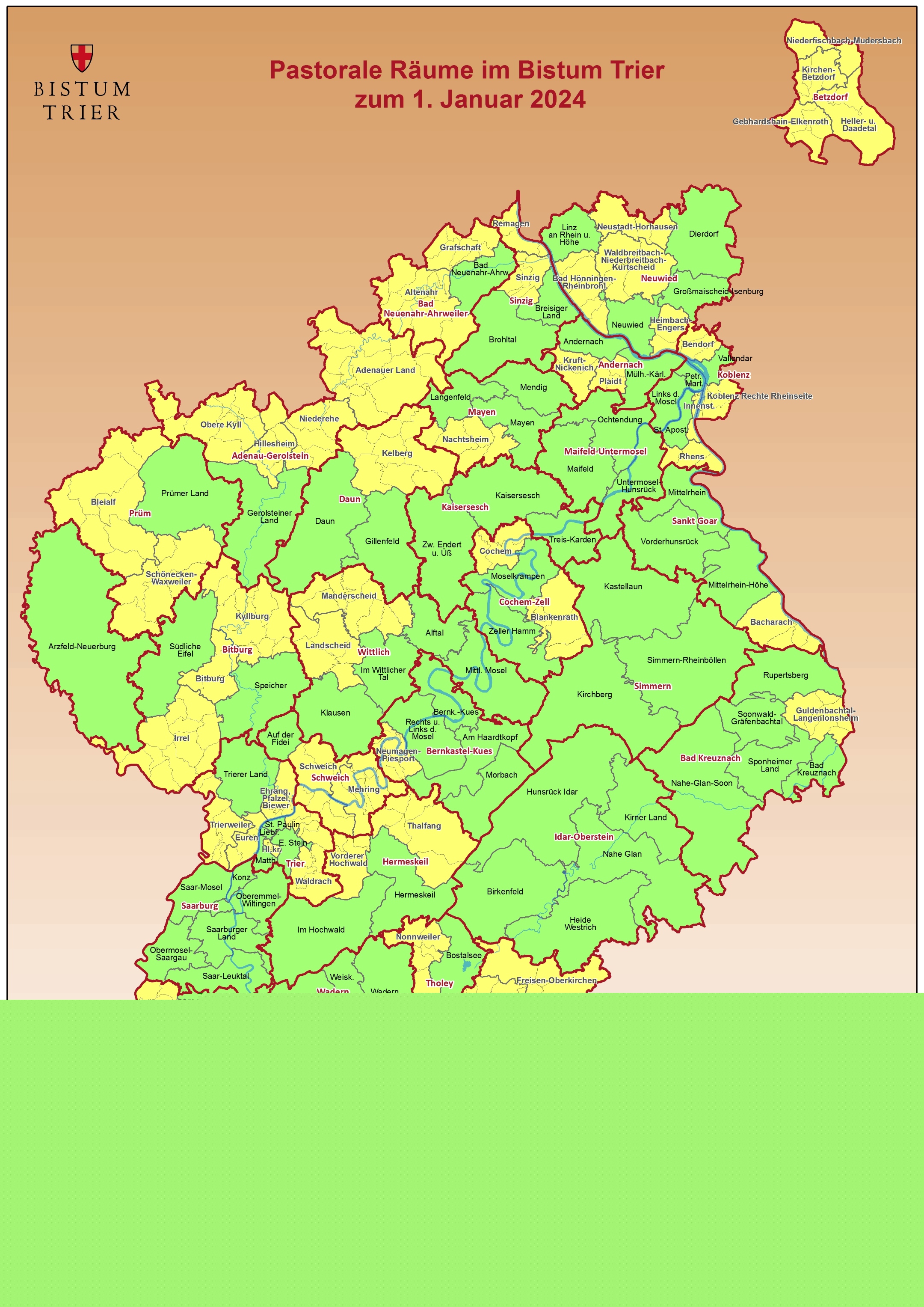 Pfarreifusion | Unser Bistum Trier - Verwaltungsportal